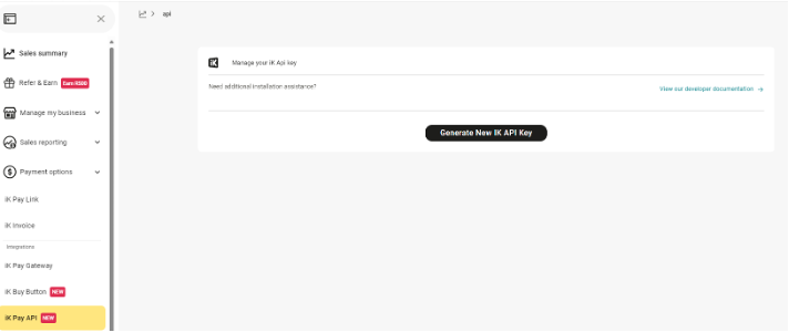 iK Pay API